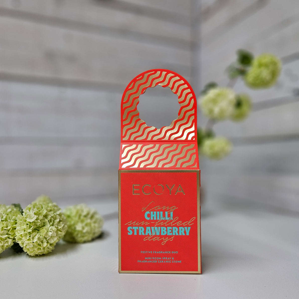 Ecoya | Chilli Strawberry Fragrance Duo Set — Mint Floral NZ