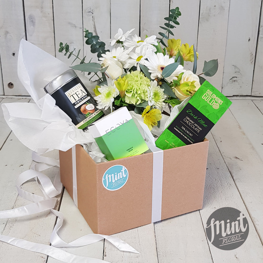 Orchard Bounty Gift Box — Mint Floral NZ